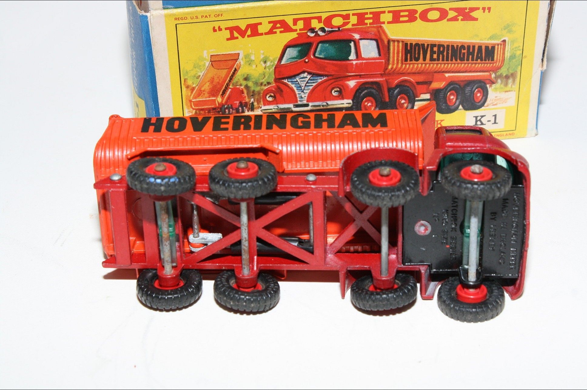 Matchbox K1 Foden Tipper Truck, GC in Original Box | DB Collectables