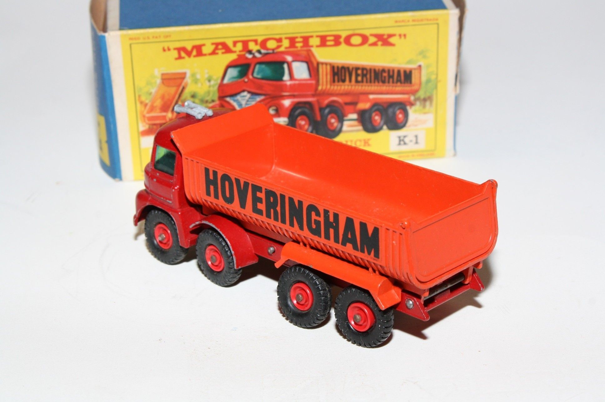 Matchbox K1 Foden Tipper Truck, GC in Original Box | DB Collectables