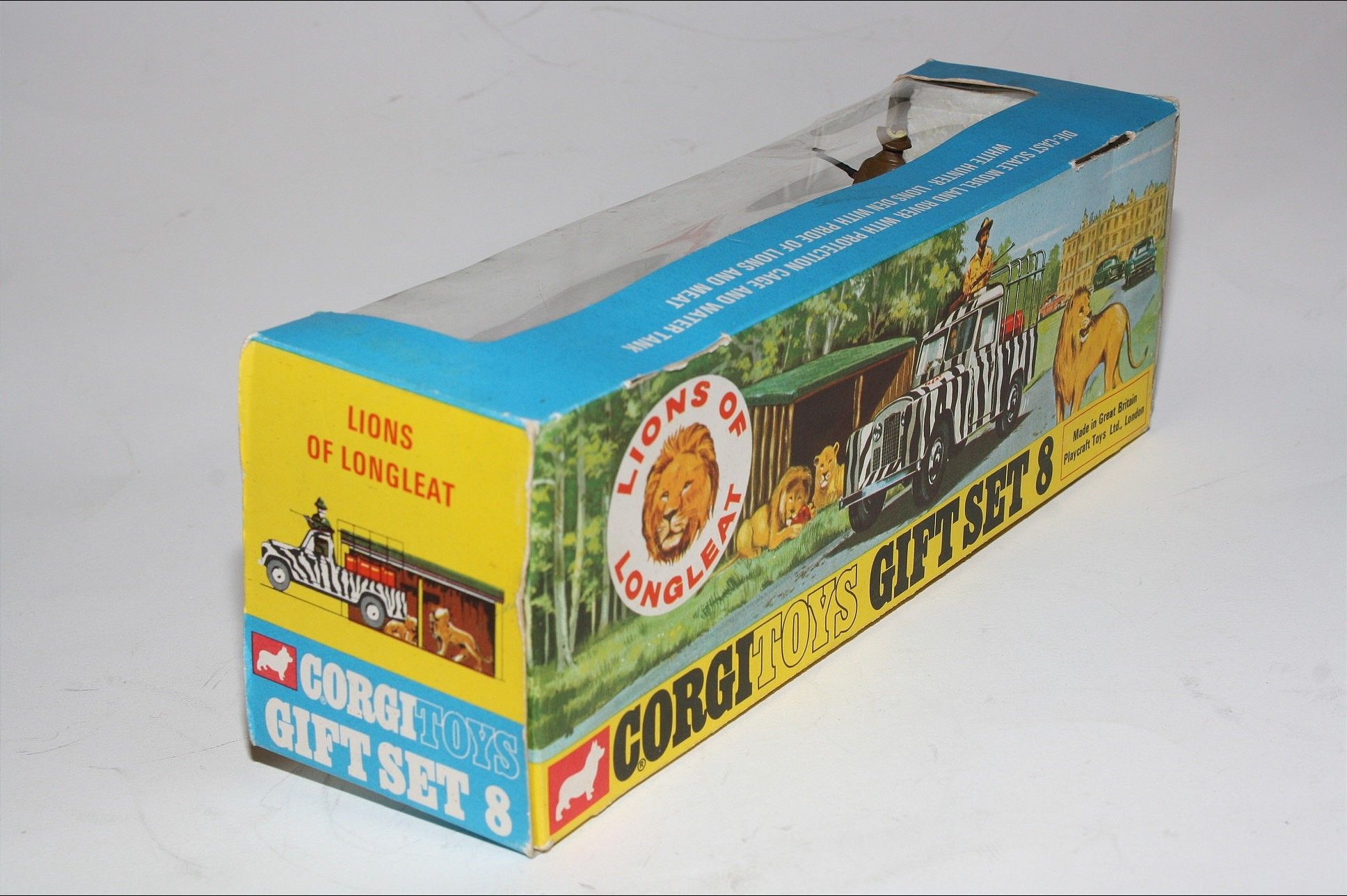 Corgi Toys Gift Set 8 Lions of Longleat, Mint in Excellent Original Box ...