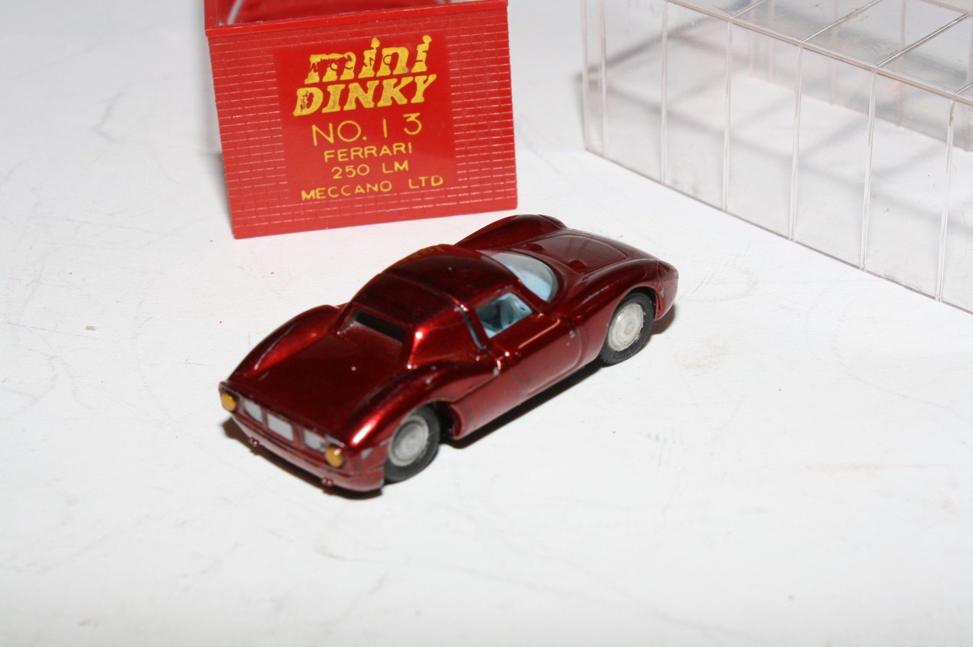 MINI DINKY 13 FERRARI 250 LM, VGC in Original Garage | DB Collectables