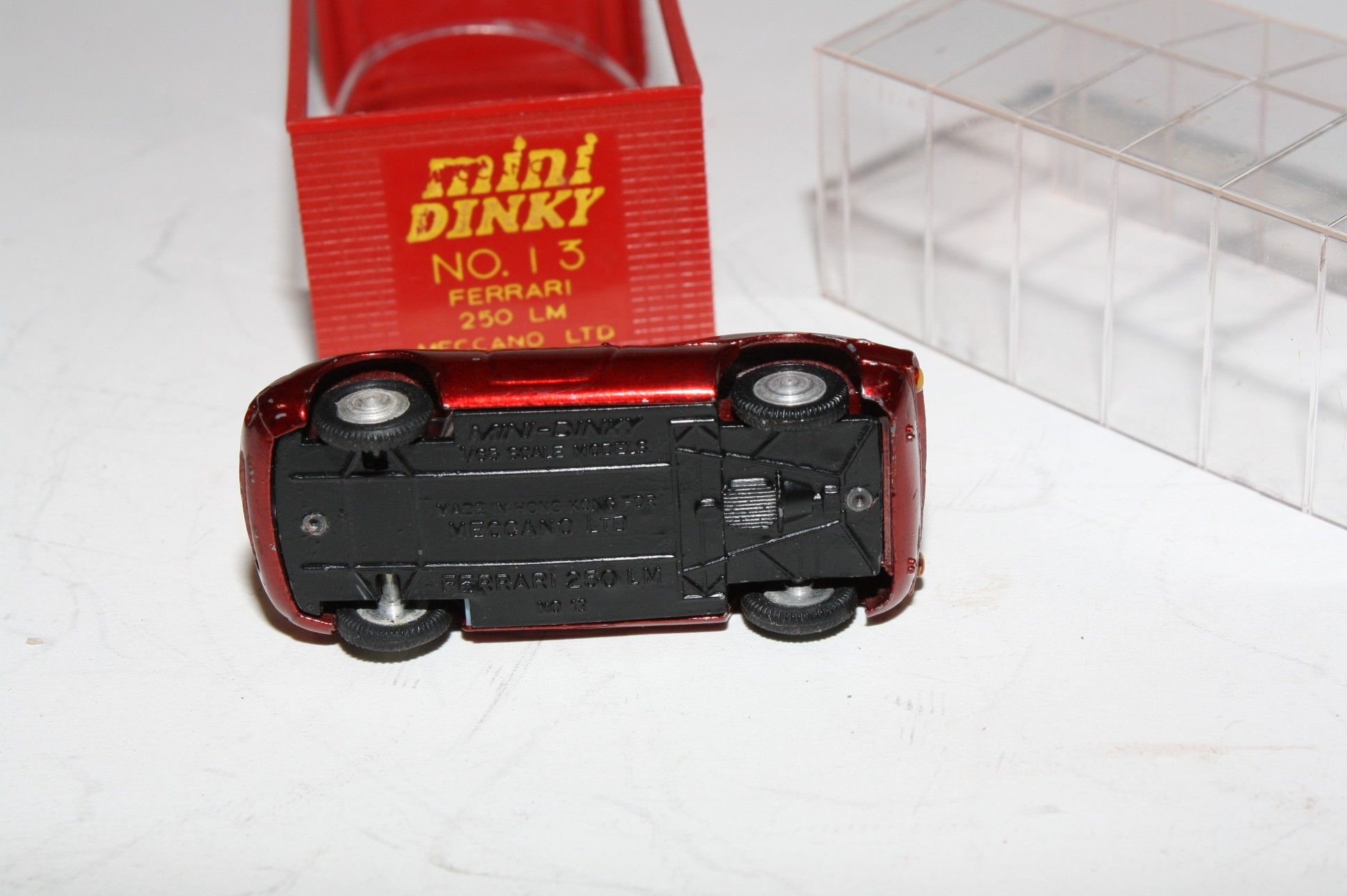 MINI DINKY 13 FERRARI 250 LM, VGC in Original Garage | DB Collectables