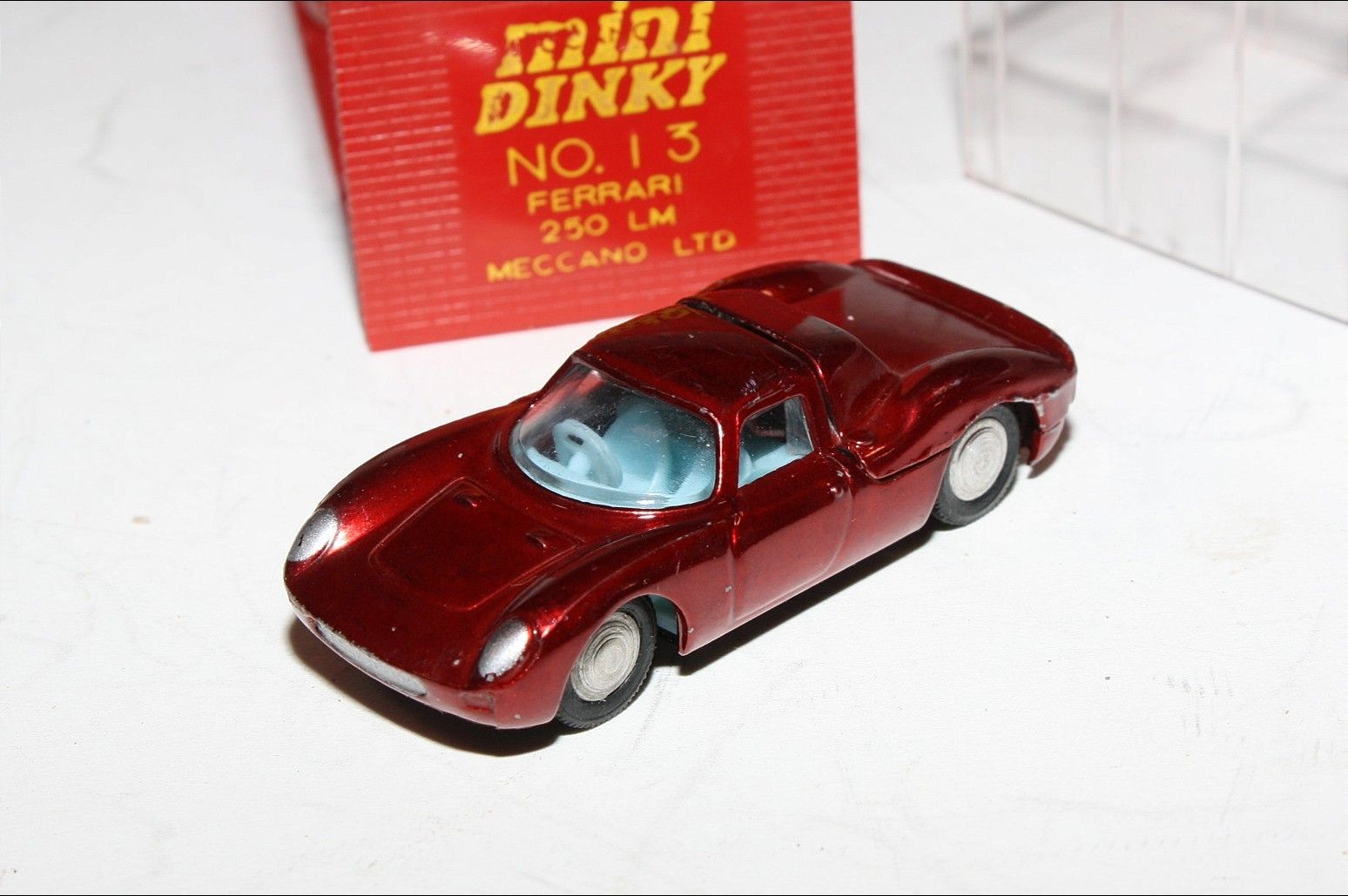 MINI DINKY 13 FERRARI 250 LM, VGC in Original Garage | DB Collectables