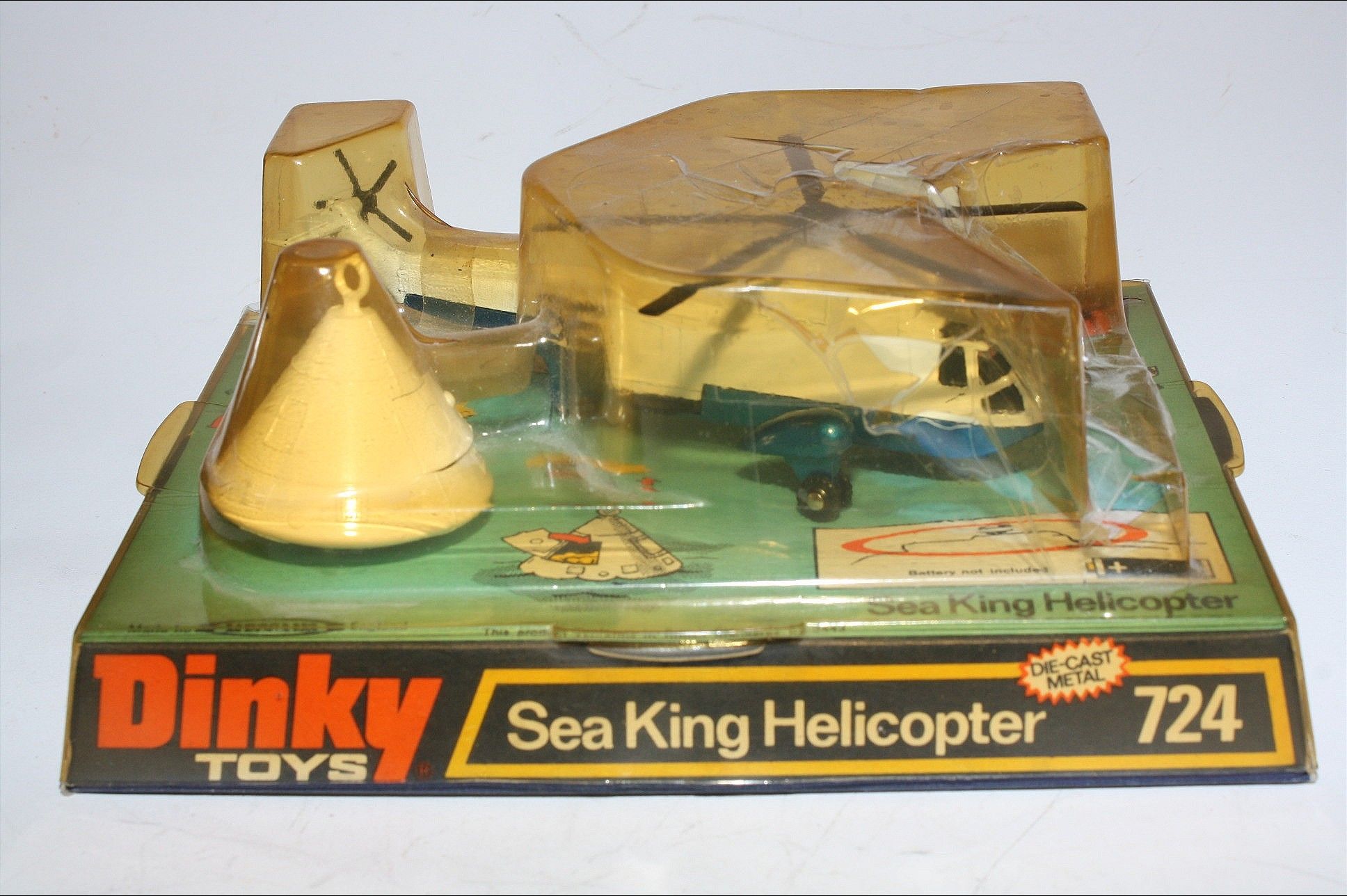 Dinky 724 Sea King Helicopter, Excellent Condition in Original Box | DB ...