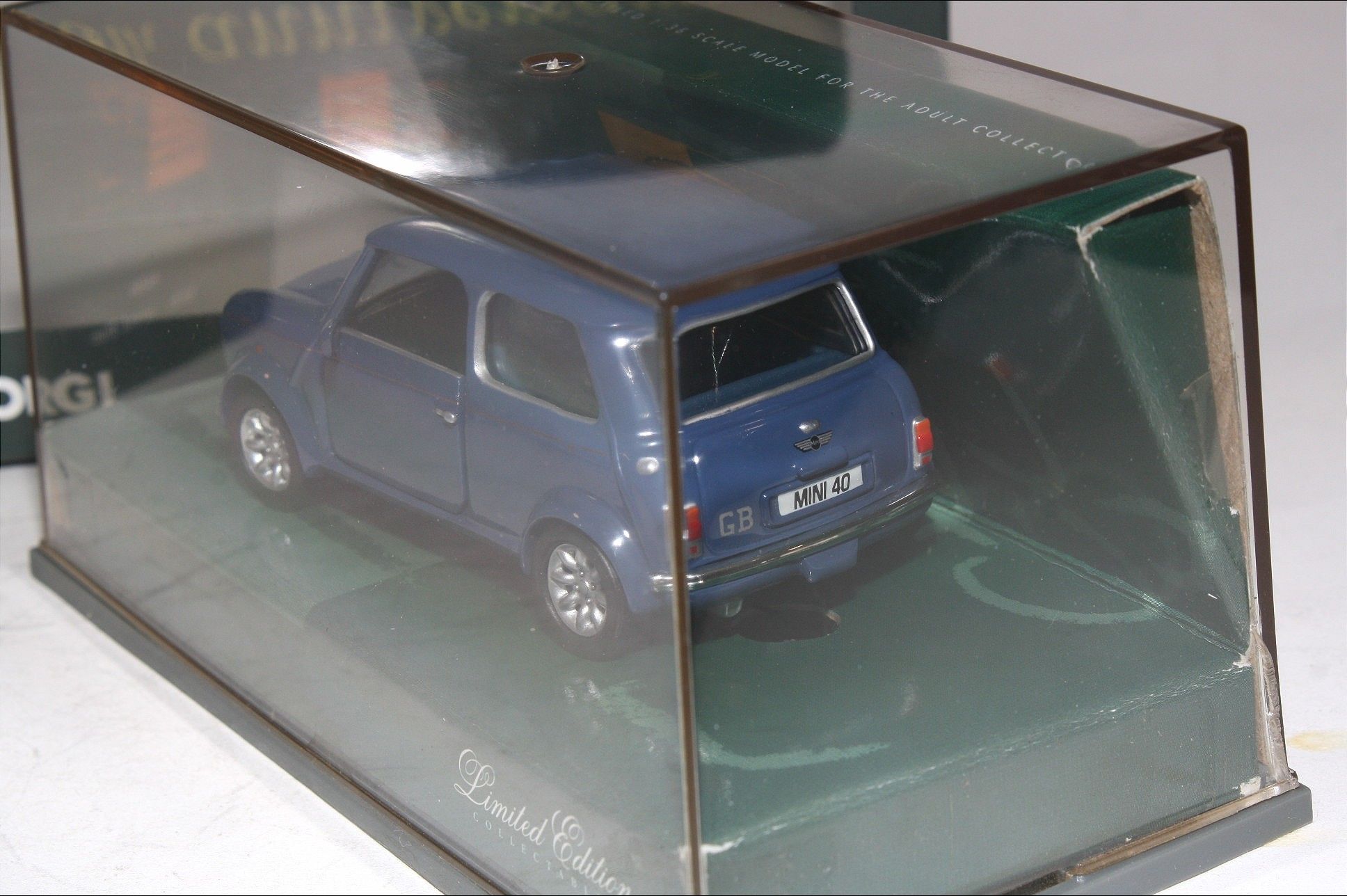 CORGI 04504 MINI 40th ANNIVERSARY ISLAND BLUE 04504 LTD EDITION, MIB ...