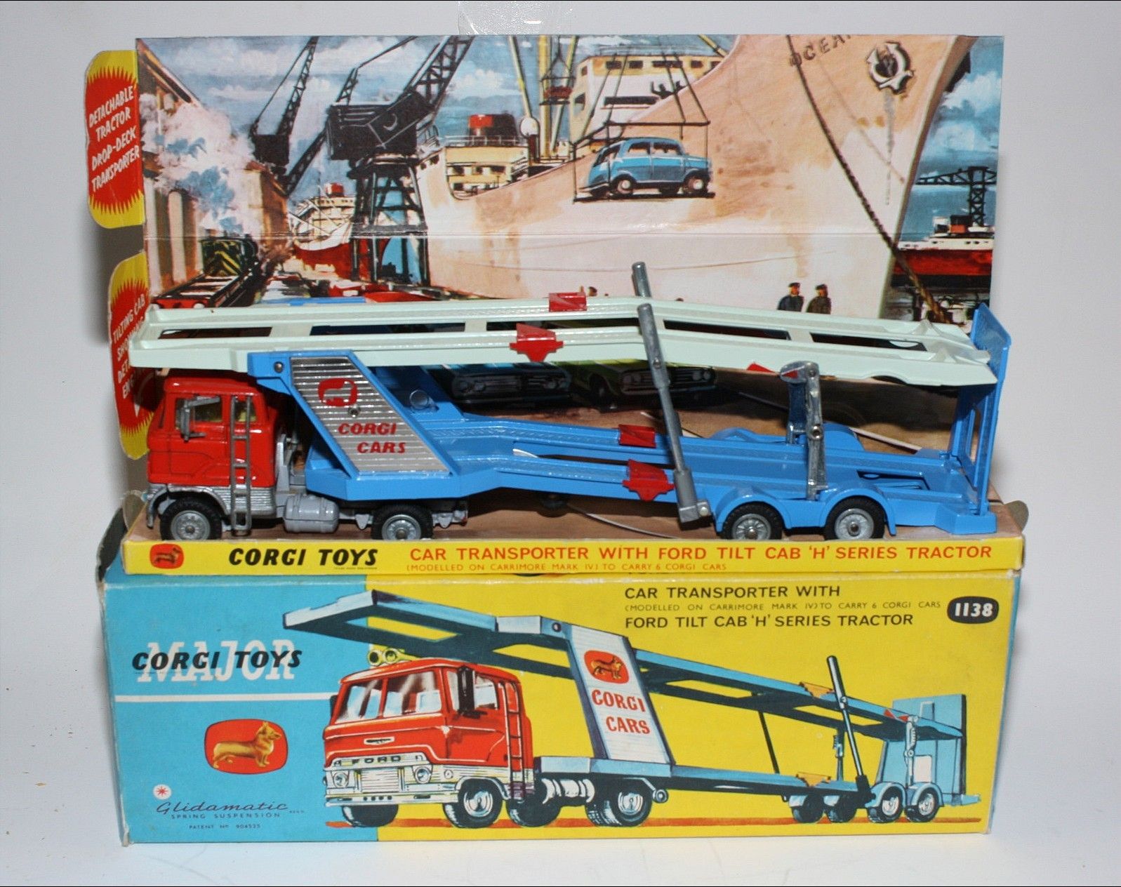 Corgi 1138 Carrimore Car Transporter, VNM in Good Original Box | DB ...