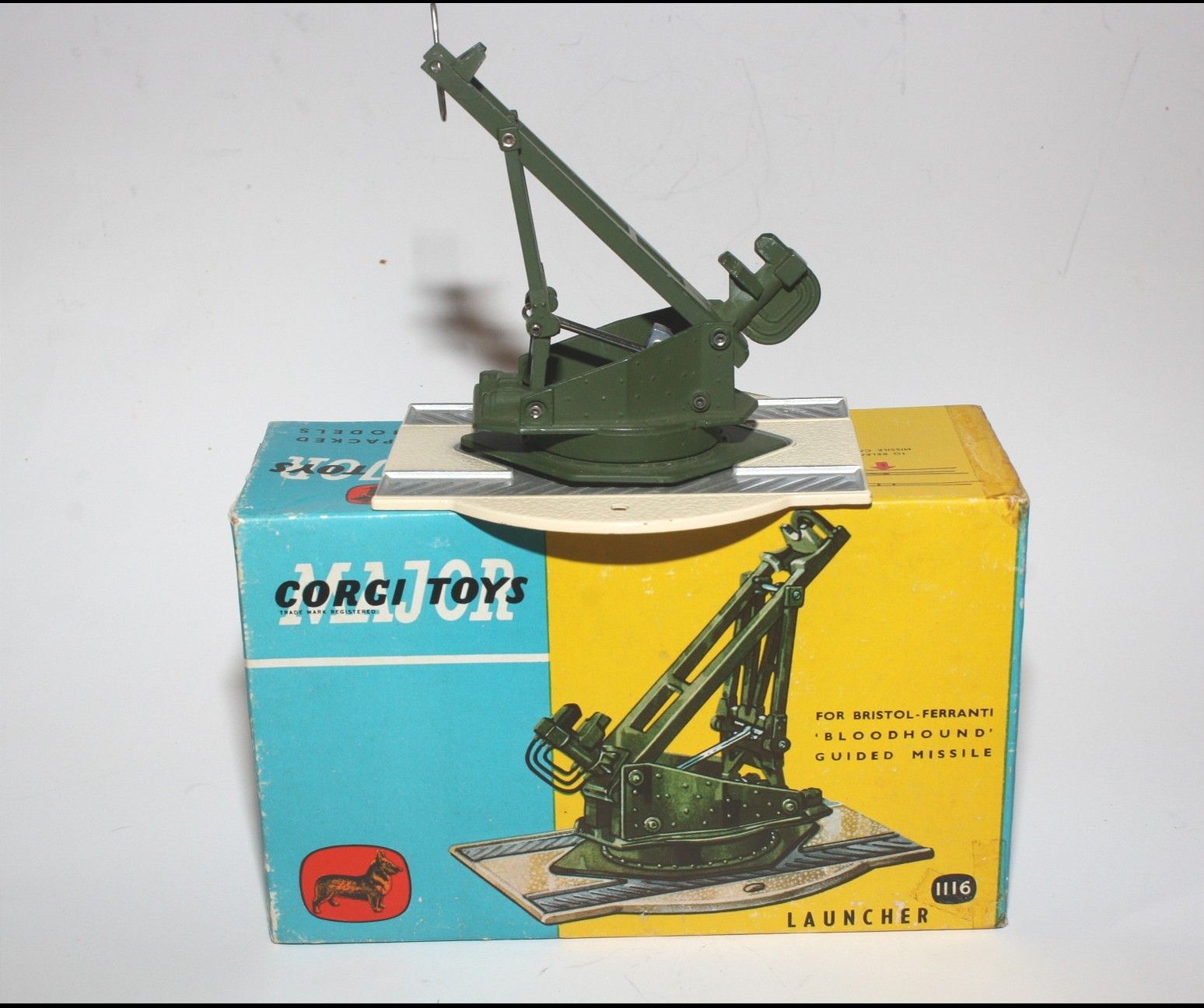 Corgi 1116 Bloodhound Missile Launcher, Mint in Good Original Box | DB ...