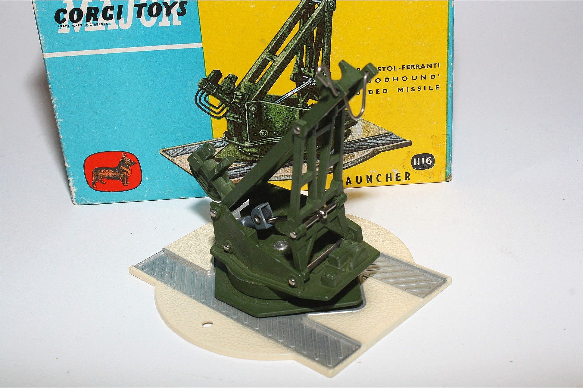 Corgi 1116 Bloodhound Missile Launcher, Mint in Good Original Box | DB ...