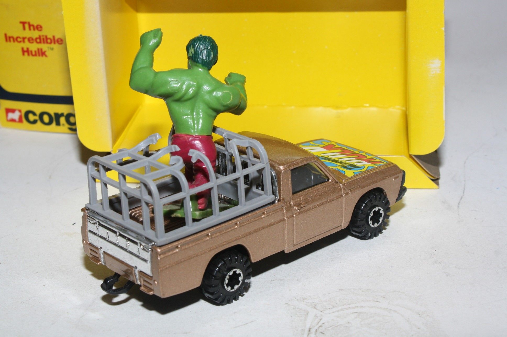 Corgi 264 Incredible Hulk, Grey Cage, Mint in Good Original Box | DB ...