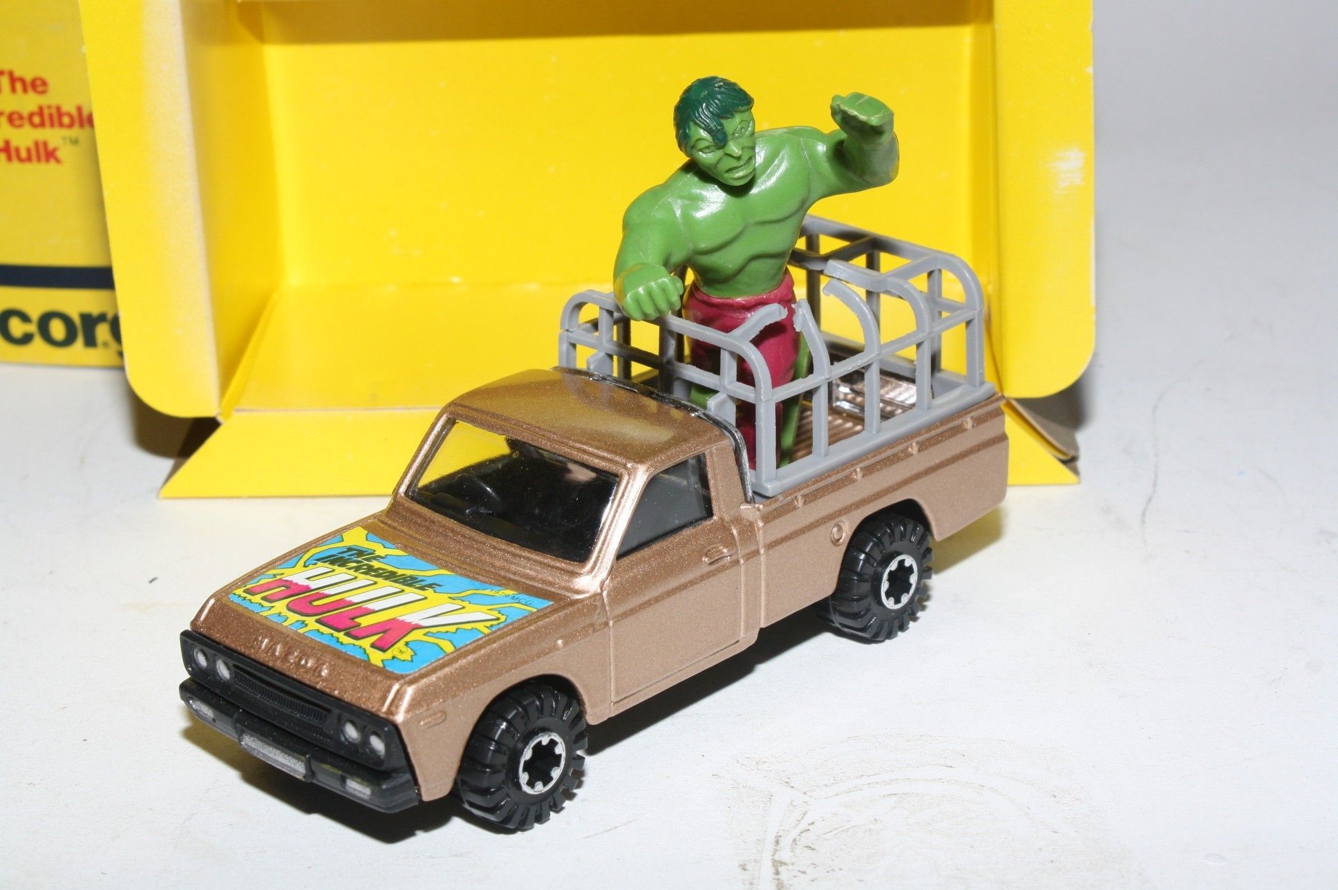 Corgi 264 Incredible Hulk, Grey Cage, Mint in Good Original Box | DB ...