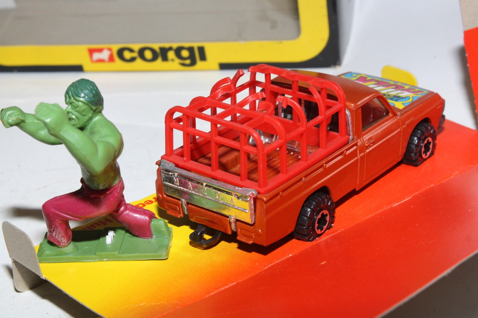 Corgi 264 Incredible Hulk, Scarce Dark Bronze, Mint in Good Original ...