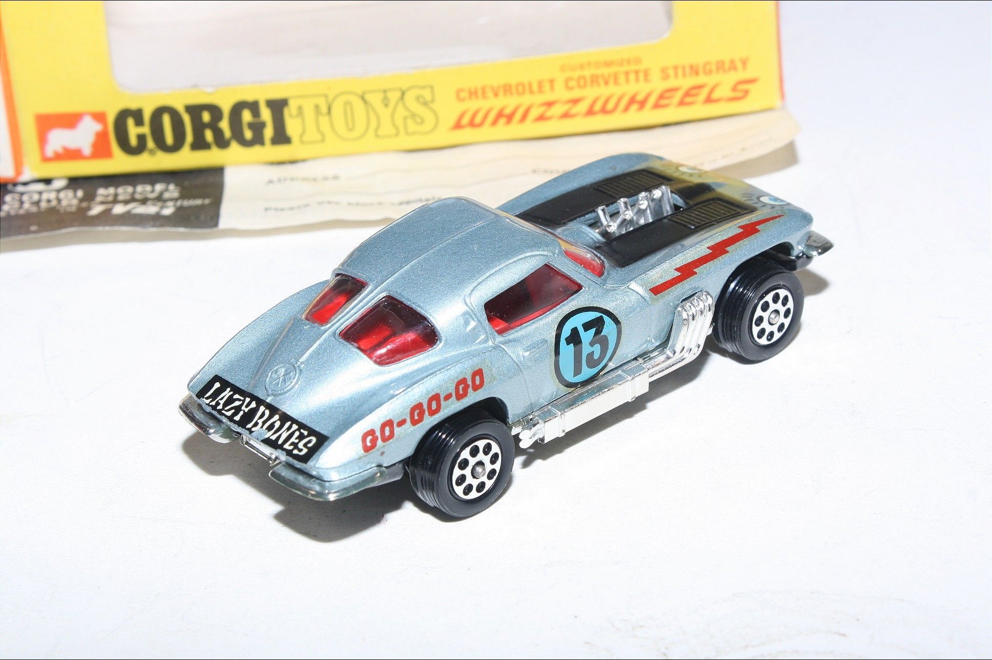 Corgi 376 Customized Chevrolet Corvette Stingray Stock Car, VNM in ...