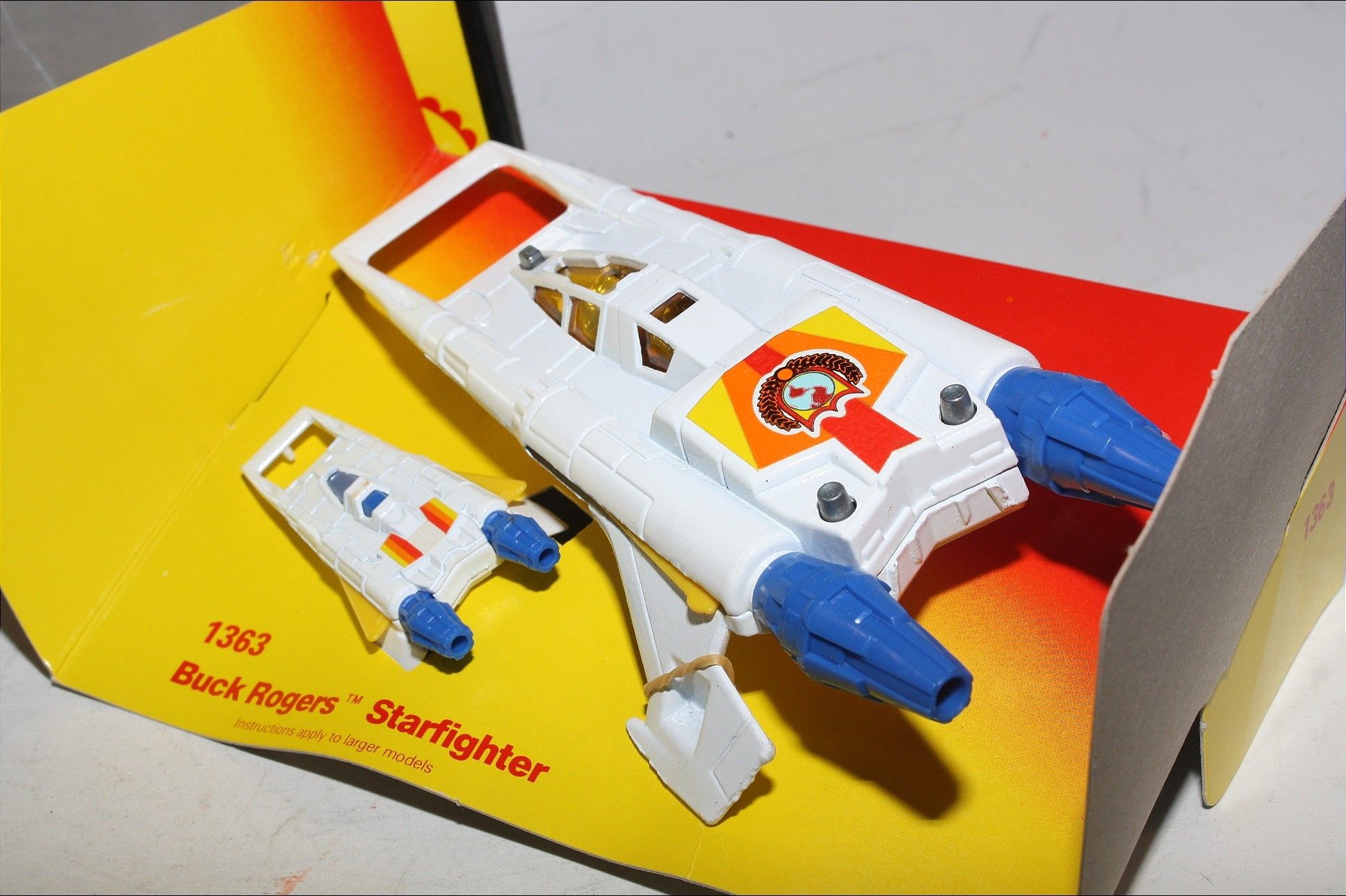Corgi 1363 Buck Rogers Fighter Little & Large, Mint in Good Original ...