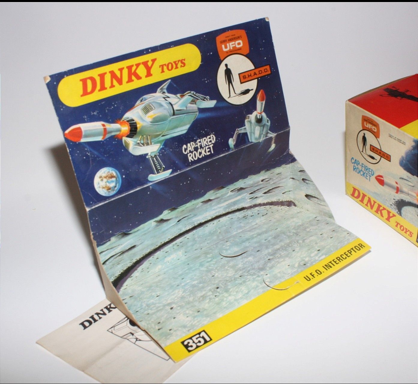 Dinky 351 UFO Interceptor, Mint in Good Original Box | DB Collectables